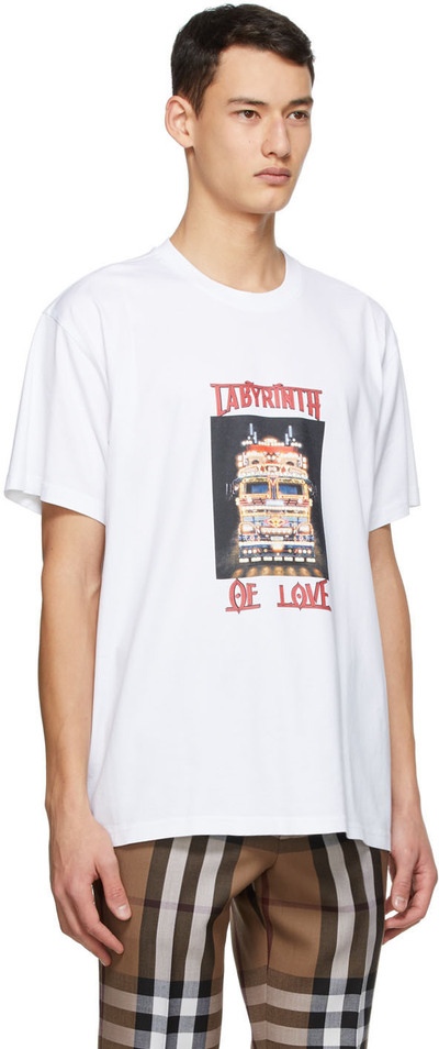 Burberry print t shirt store